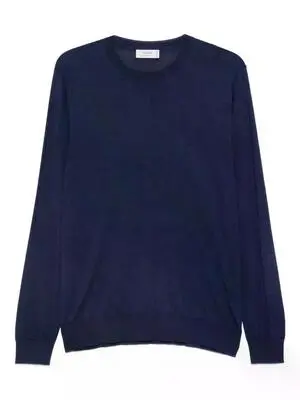 FERRANTE Crew-neck Top - Blue