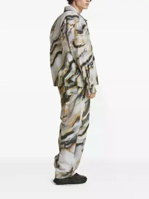 IRINA VOINEA Marble Overshirt