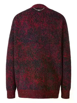 Rabanne Textured Wool Button Cardigan