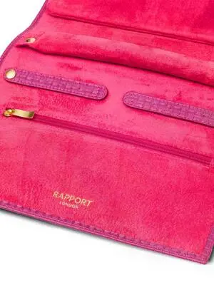 RAPPORT LONDON Charlotte Jewellery Roll - Pink
