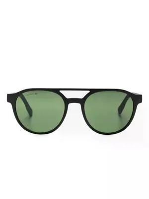 Lacoste Round-frame Sunglasses - Black