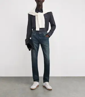 Paige Cotton-blend Check Everett Shirt