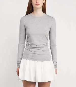 Max & Co. Draped Long-sleeve T-shirt