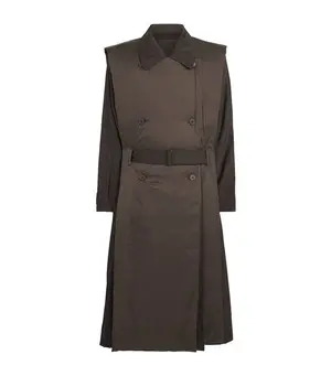 Issey Miyake Detachable Liner Switch Trench Coat