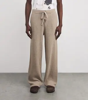 Paige Merino-cashmere-blend Willits Sweatpants - Brown
