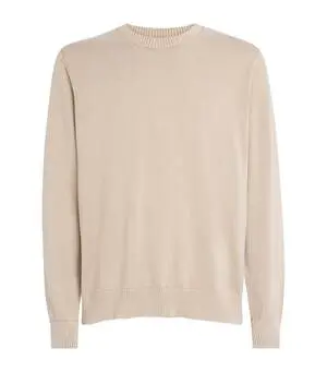 Paige Cotton Wildomar Sweater - Beige