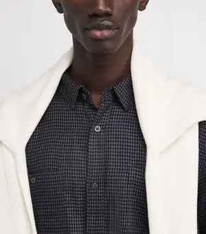 Paige Cotton-blend Check Everett Shirt