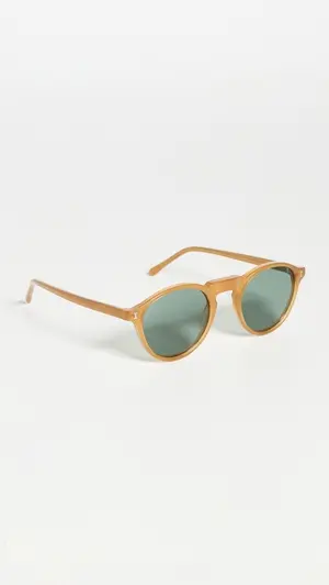 Illesteva Capri Round Frame Sunglasses