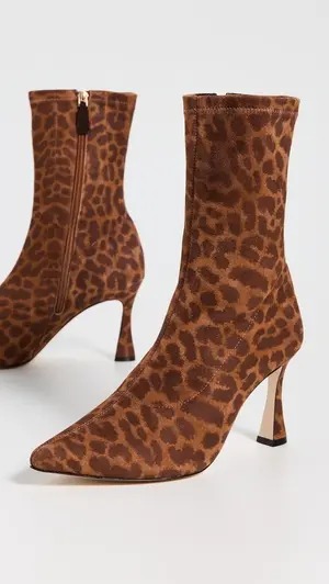 L'Agence Severine Print Booties