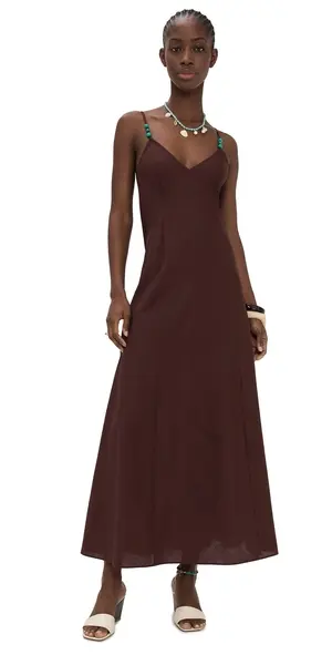 Playa Lucila Maxi Dress With Beaded Straps