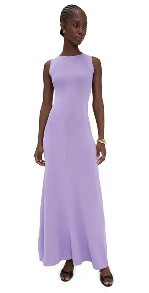 Solid & Striped The Lucerne Maxi Dress - Ultra Violet