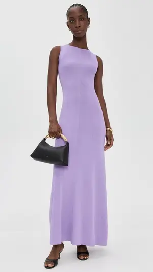 Solid & Striped The Lucerne Maxi Dress - Ultra Violet