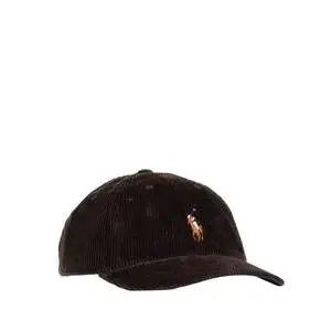 Ralph Lauren Corduroy Baseball Cap - Brown