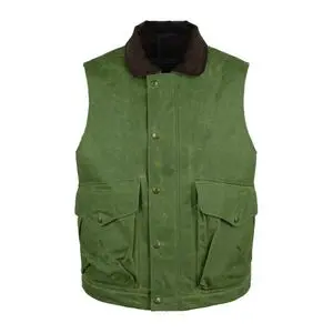 MANIFATTURA CECCARELLI Lined Kerosene Vest - Green