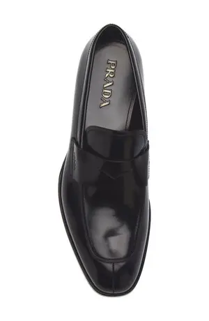 Prada Calfskin Penny Loafer