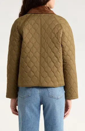 Avec Les Filles Quilted Barn Jacket