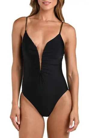 L'Agence Lilou One-piece Swimsuit - Black