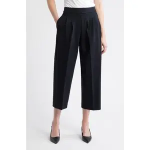 Spanx Ponte Knit Pleated Tuxedo Pants