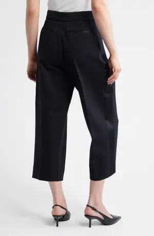 Spanx Ponte Knit Pleated Tuxedo Pants