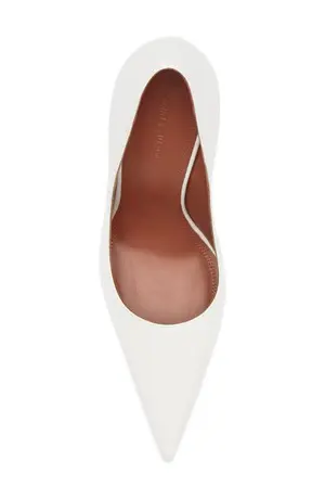 Amina Muaddi Barbara Pointy Toe Pump