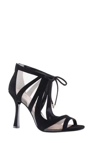 Nina Darissa Ankle Tie Sandal - Black