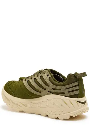 Hoka Stinson Evo Og Panelled Mesh Sneakers - Green