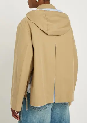Loewe Hooded Cotton Jacket