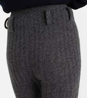 Prada Knitted Wool And Cashmere Shorts