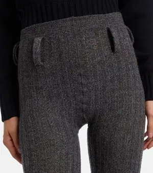 Prada Knitted Wool And Cashmere Shorts