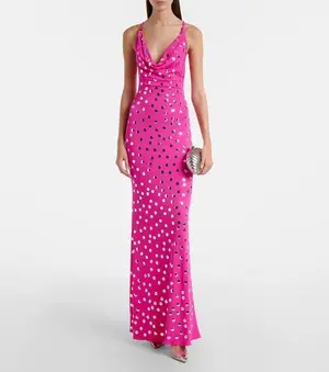 David Koma Polka-dot Gown