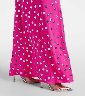 David Koma Polka-dot Gown