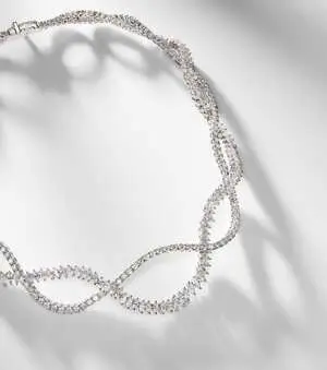 Yeprem Y-couture 18kt White Gold Diamond Necklace