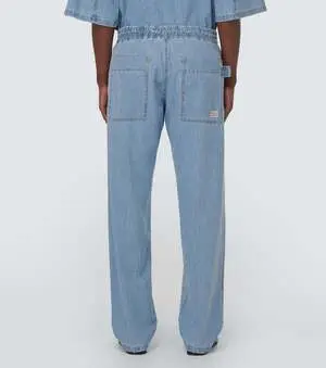 Bottega Veneta Straight Fit Denim Pants