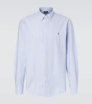 Polo Ralph Lauren Striped Cotton Shirt - Blue