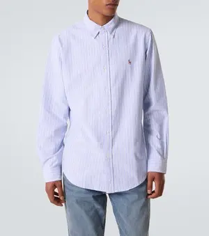 Polo Ralph Lauren Striped Cotton Shirt - Blue