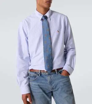 Polo Ralph Lauren Striped Cotton Shirt - Blue