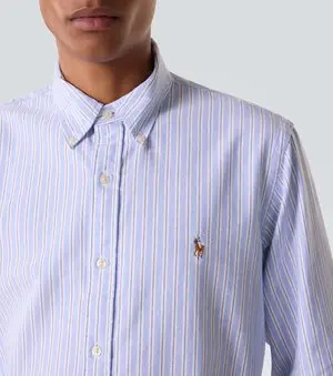 Polo Ralph Lauren Striped Cotton Shirt - Blue