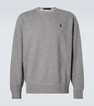 Polo Ralph Lauren Cotton-blend Jersey Sweatshirt - Grey