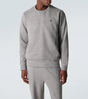 Polo Ralph Lauren Cotton-blend Jersey Sweatshirt - Grey