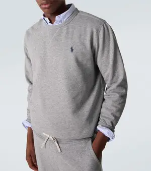 Polo Ralph Lauren Cotton-blend Jersey Sweatshirt - Grey