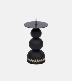 ZANAT Aurora Small Candle Holder Ludovica And Roberto Palomba - Black