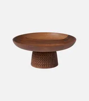 ZANAT Nera Medium Walnut Bowl Monica Förster - Brown
