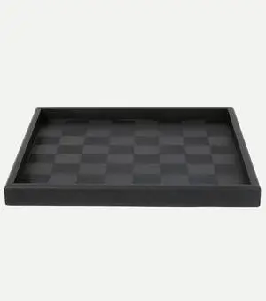 ZANAT Kioko Serving Tray And Chessboard - Black