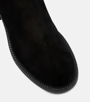 TOD'S Gommino Suede Chelsea Boots