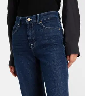 7 For All Mankind High-waisted Flare Leg Jeans