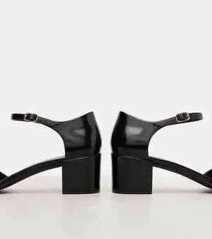 THE ROW Penelope Leather Pumps - Black