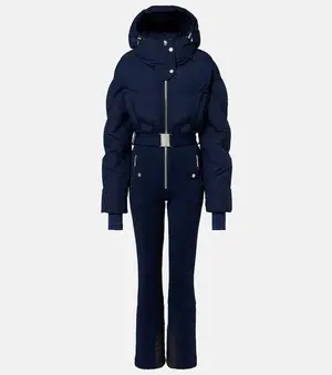 Cordova Ajax Quilted Down Ski Suit - Blue