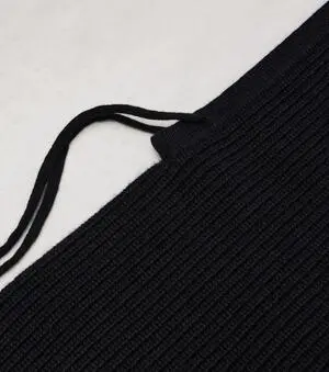Prada Ribbed-knit Wool And Cashmere Ski Mask
