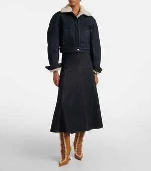 Paris Texas Nina 105 Suede Knee-high Boots