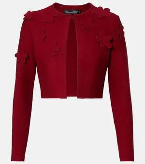 Oscar De La Renta Frill Cardigans For Women